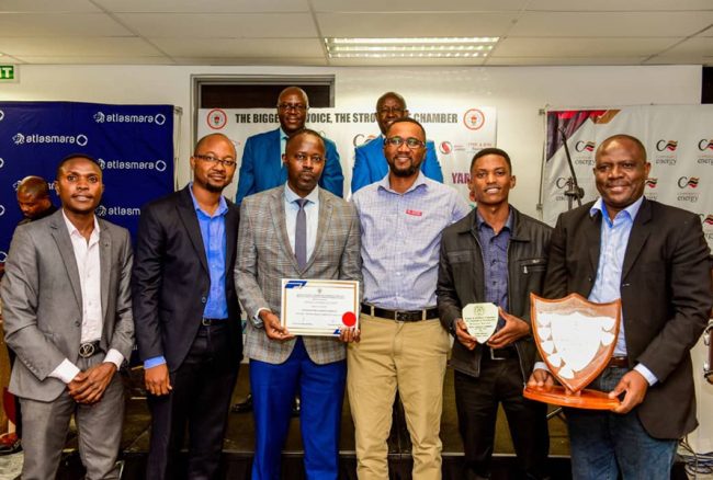 Toyota was present at the Kitwe District Chambers of Commerce award ...